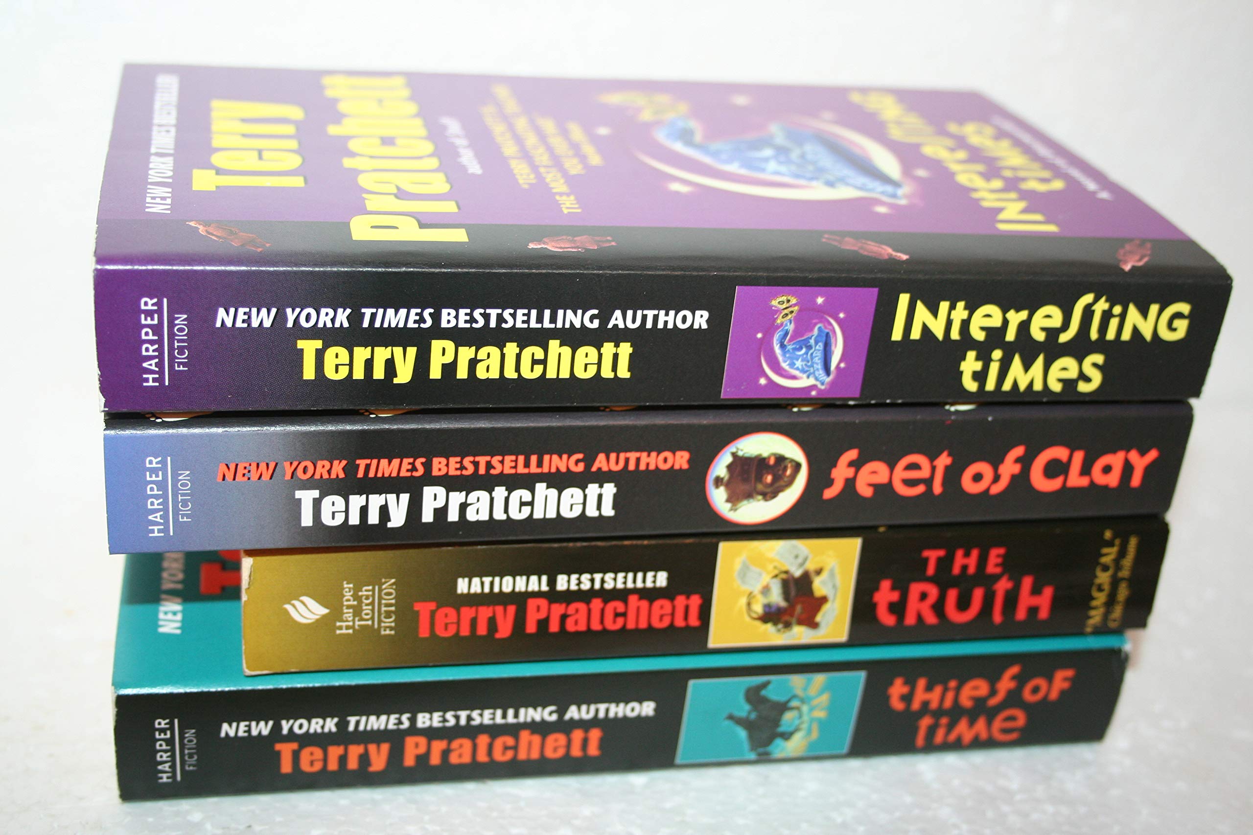 Terry Pratchett's Disc World Series #17, 19, 21 and 26:[[ Interesting ...