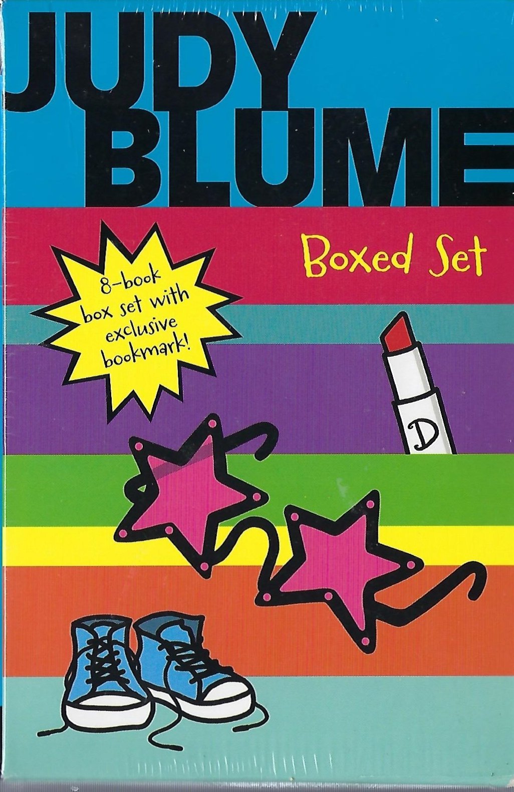 Judy Blume 8 Book box set exclusive bookmark Freckle Juice, Starring ...