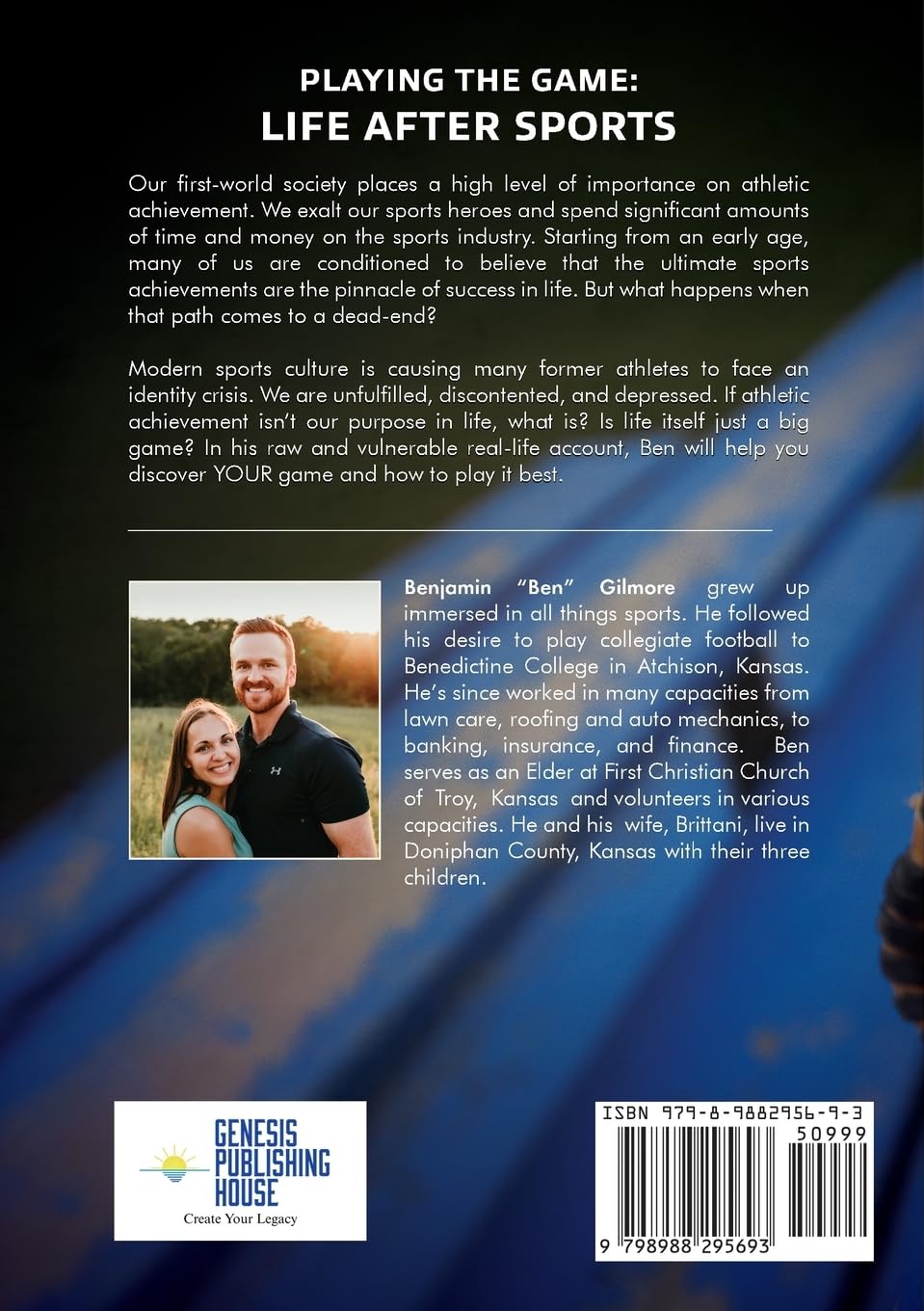 Playing the Game: Life After Sports by Benjamin J Gilmore | Goodreads