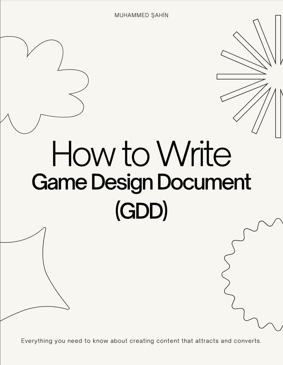 How to Write Game Design Document (GDD): Mastering Game Design: A ...