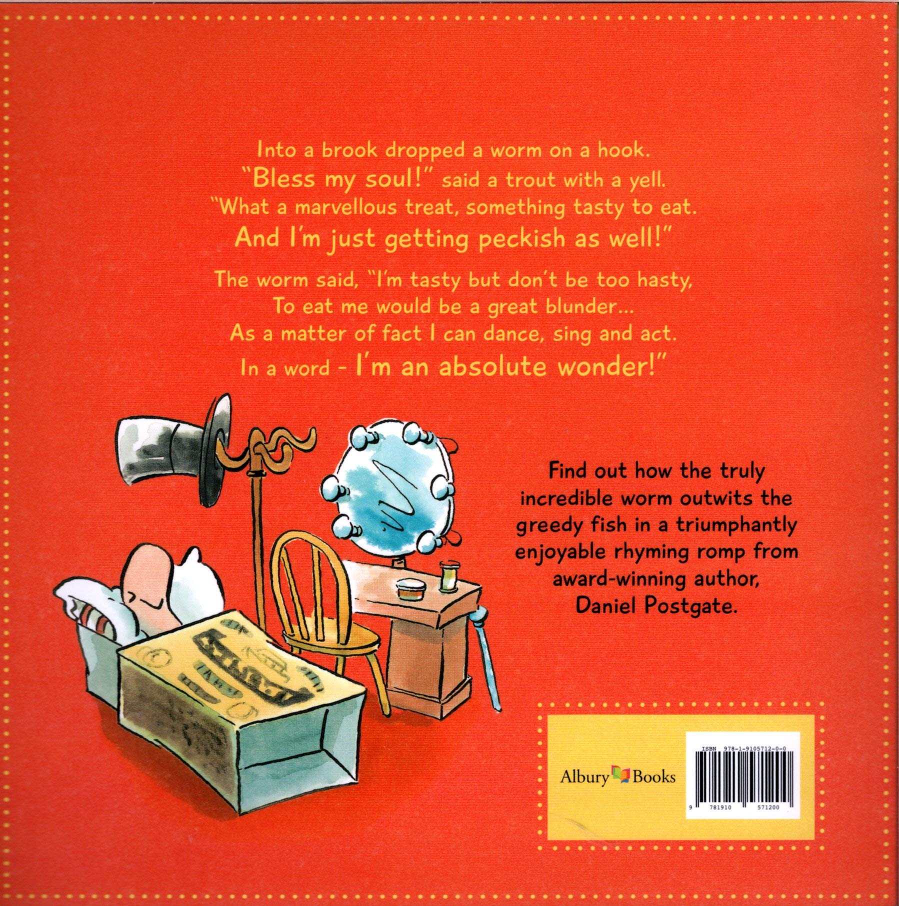 The Incredible Worm - Children's Book by Daniel Postgate | Goodreads