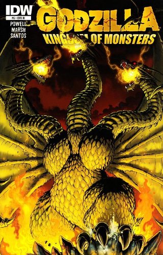 Godzilla Kingdom of Monsters #5 Retailer Incentive Variant by Eric ...