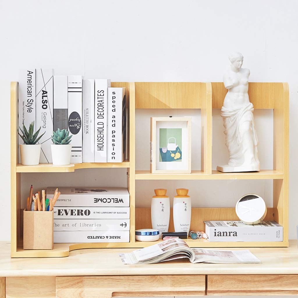 Wooden Desktop Shelf