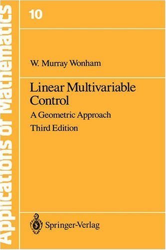 Linear Multivariable Control By Wm Wonham Goodreads