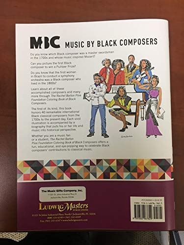 Coloring Book of Black Composers by Rachel Barton Pine | Goodreads