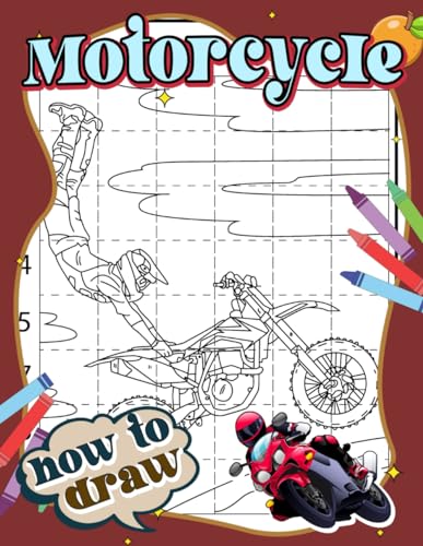 How To Draw Motorcycle: Containing 30 Step By Step And Easy Drawing ...