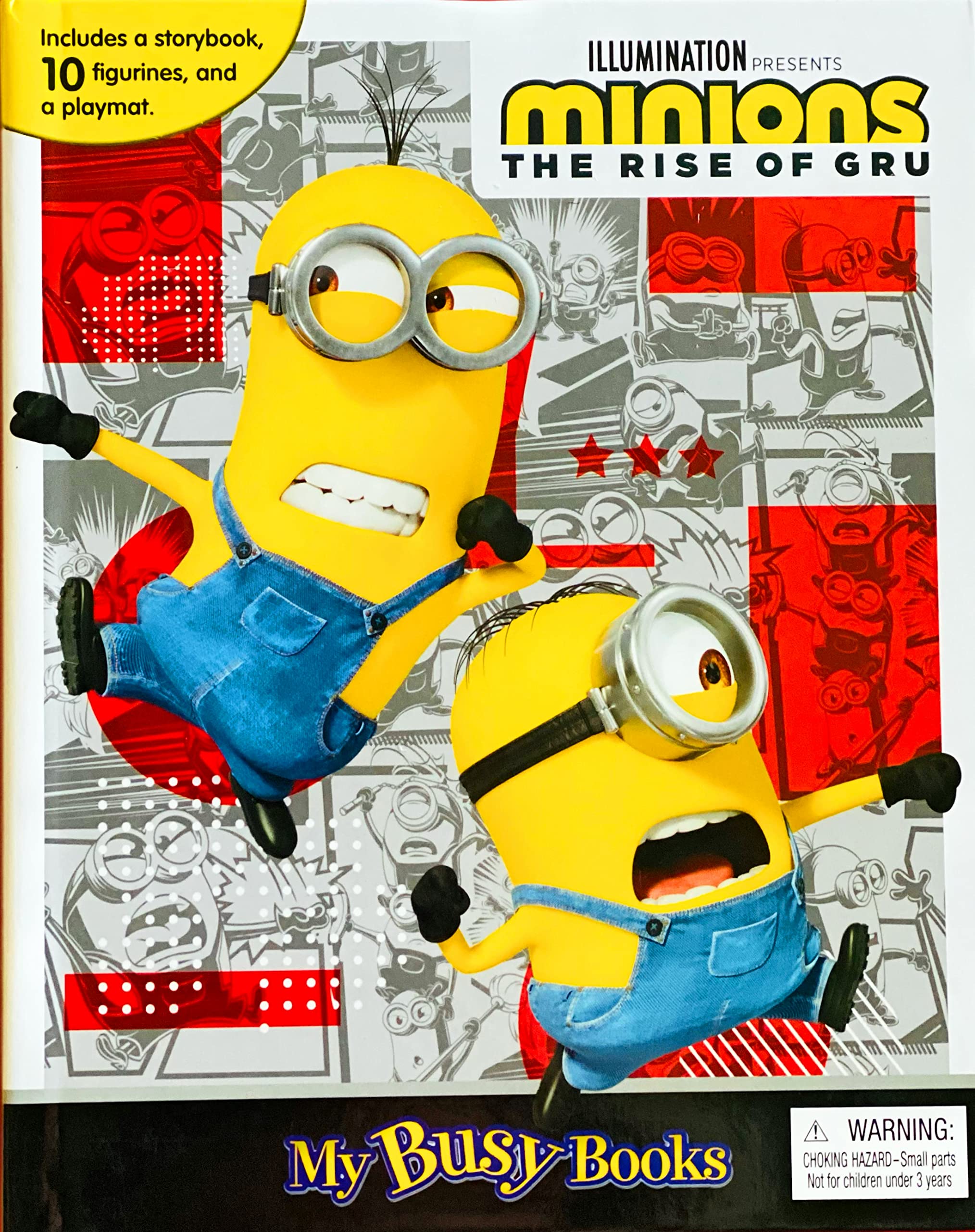 Illumination presents Minions the rise of the GRU, My Busy Books by ...