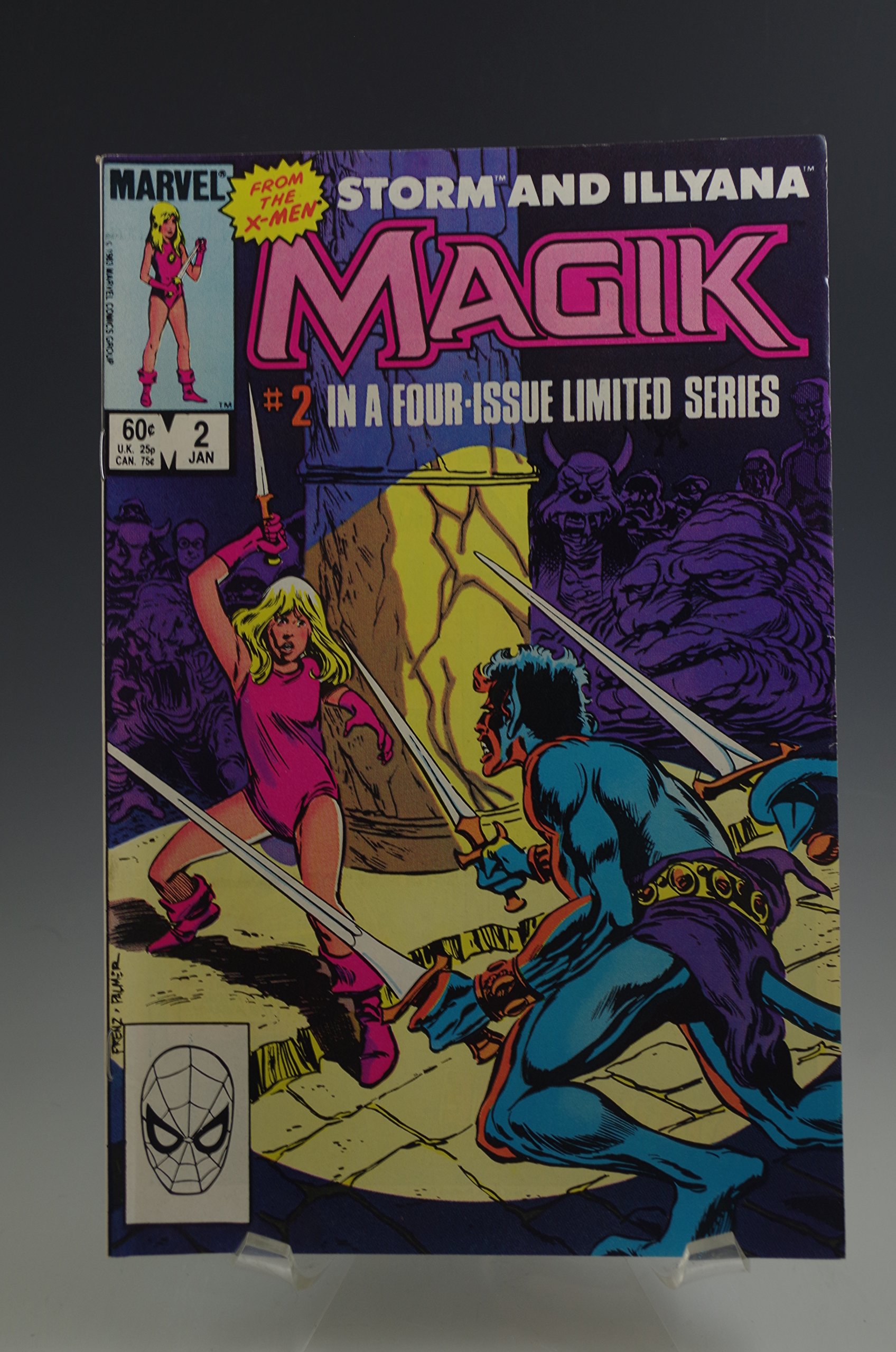 MAGIK #2 STORM AND ILLYANA MARVEL COMICS BOOK 1983 by Chris Claremont ...