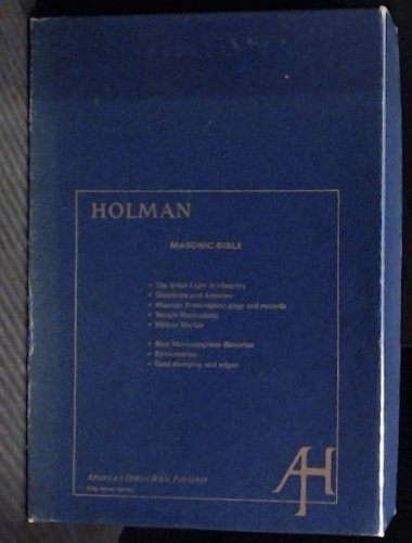 Holman Masonic Bible- The Great Light in Masonry by N/A | Goodreads