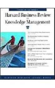 Harvard Business Review on Knowledge Management by Harvard Business ...