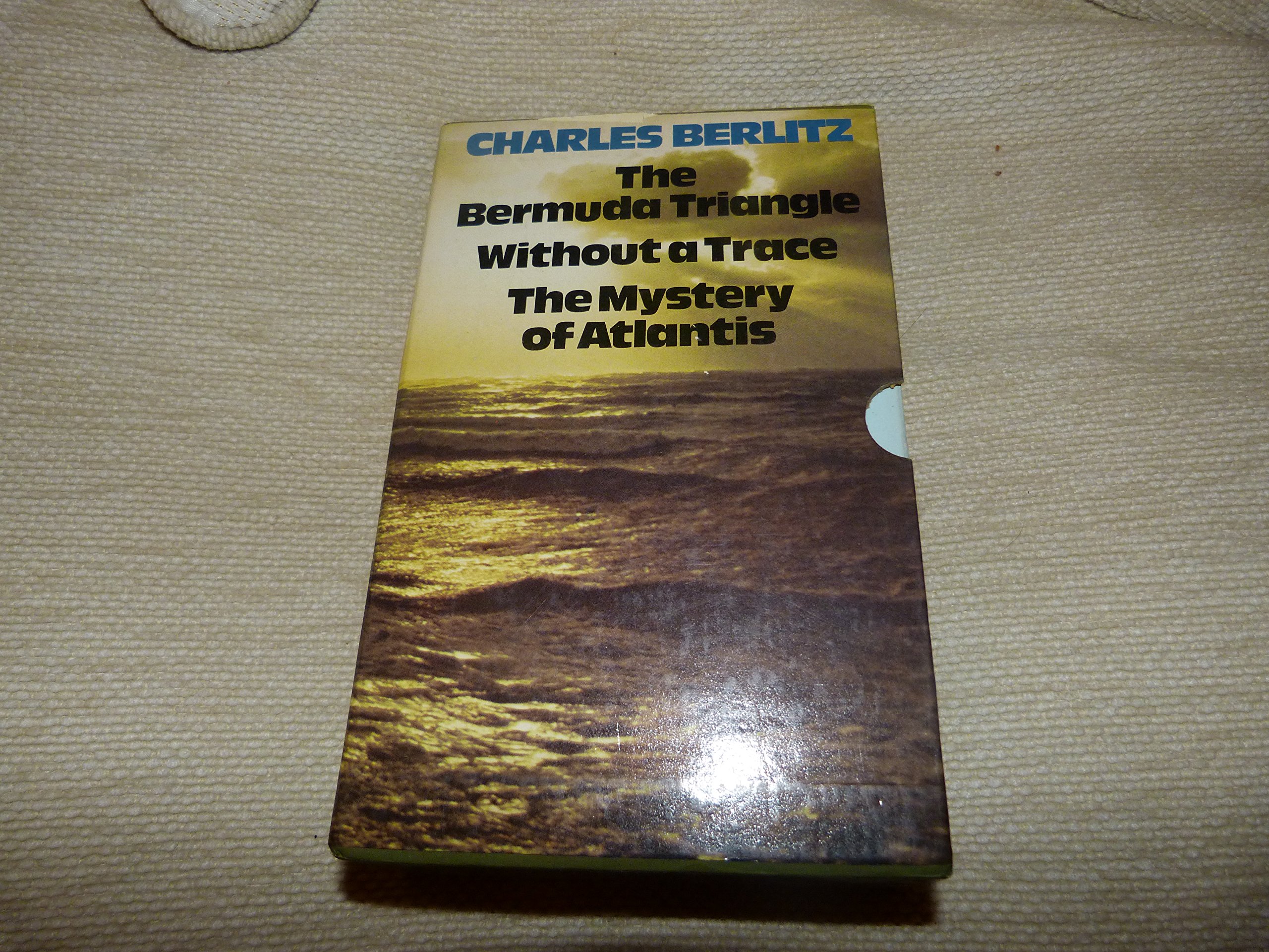 Charles Berlitz 3 book Box-Set: The Bermuda Triangle, Without a Trace ...