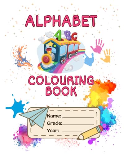 Adventures in Alphabet Land: A Fun ABC Colouring Book for Kids: Explore ...