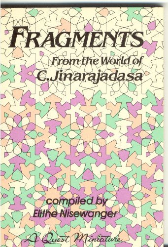 Fragments: From the World of C. Jinarajadasa by Curuppumullage ...