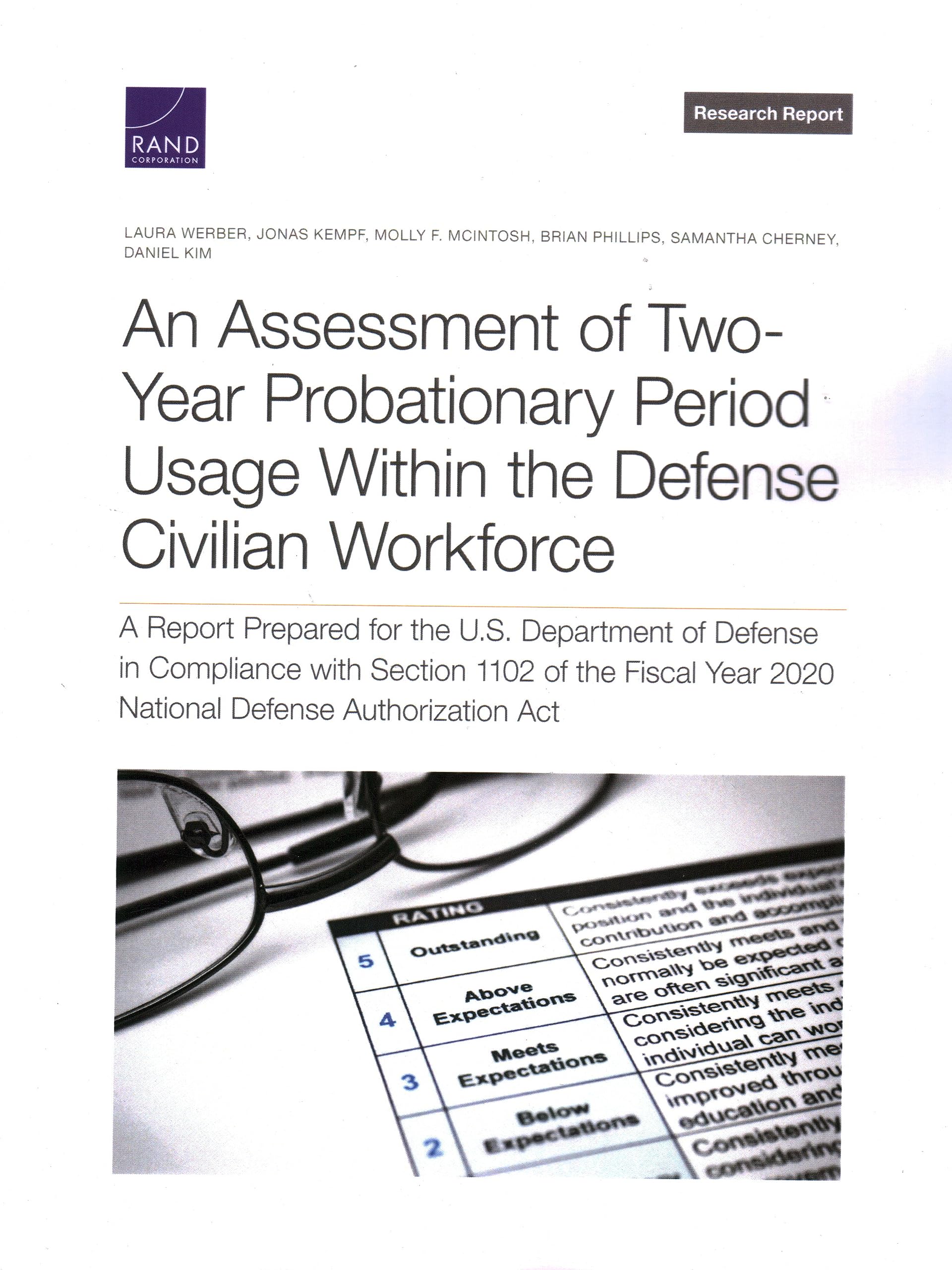 Assessment of Two-Year Probationary Period Usage Within the Defense ...