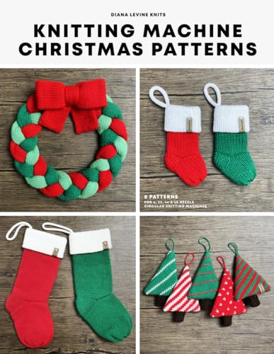 Knitting Machine Christmas Patterns: 8 Patterns for 4, 22, 46 and 48 ...