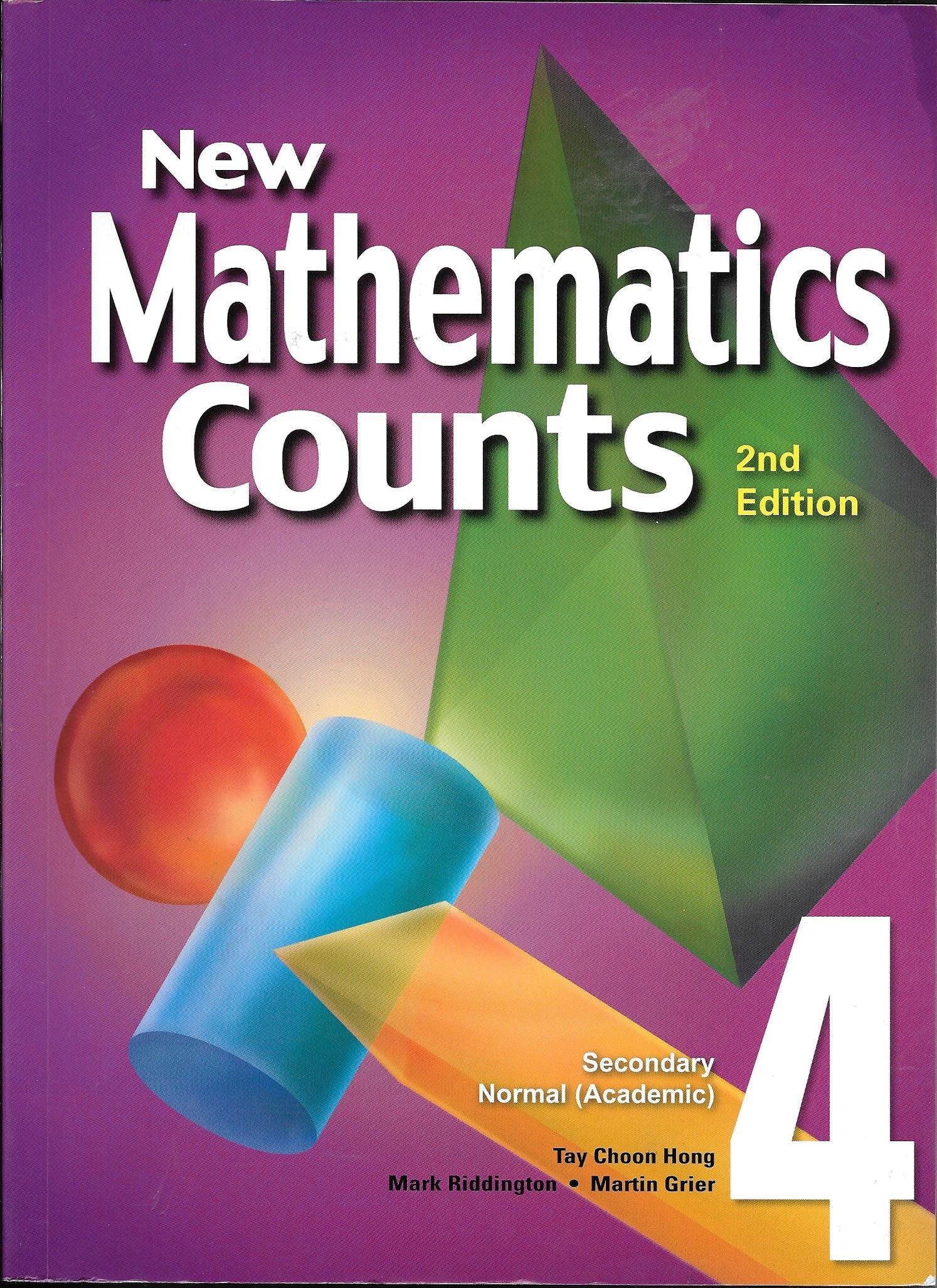 New Mathematics Counts, Level 4 (2nd Edition) by Tay Choon Hong | Goodreads