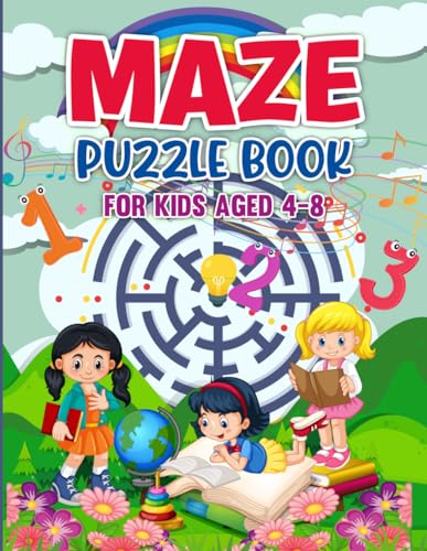 100 Engaging Mazes: Fun & Challenging Activity Book Puzzles for Kids 4 ...