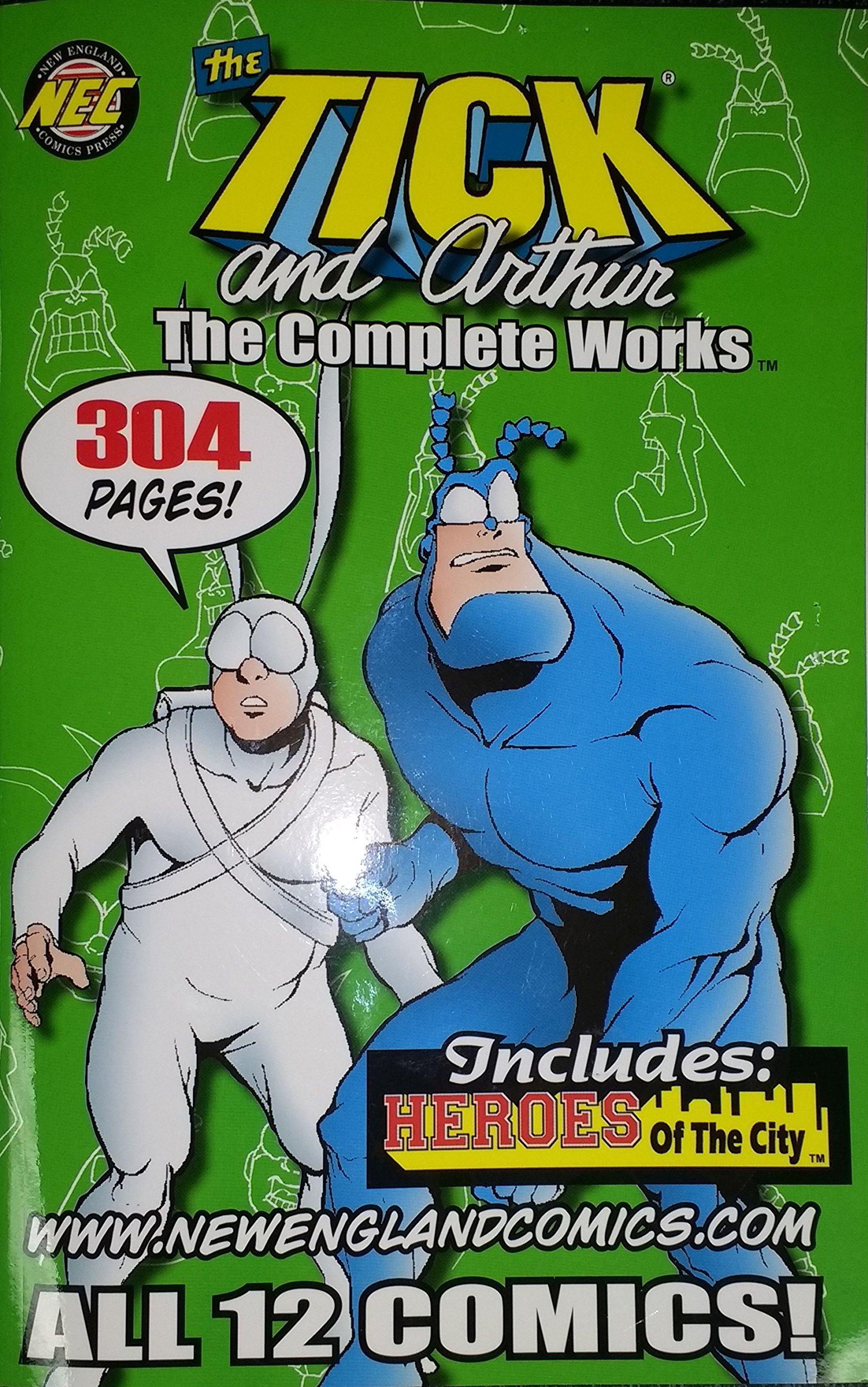 The TICK and ARTHUR The Complete Works by Sean Wang | Goodreads