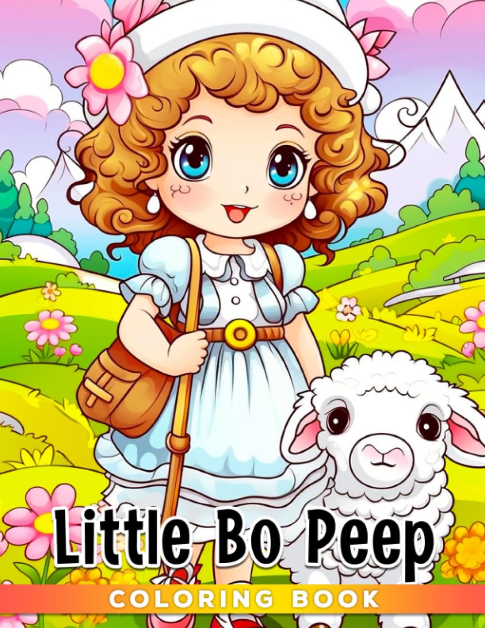Little Bo Peep Coloring Book: Perfect Gift For Fan Who Loves Animal ...