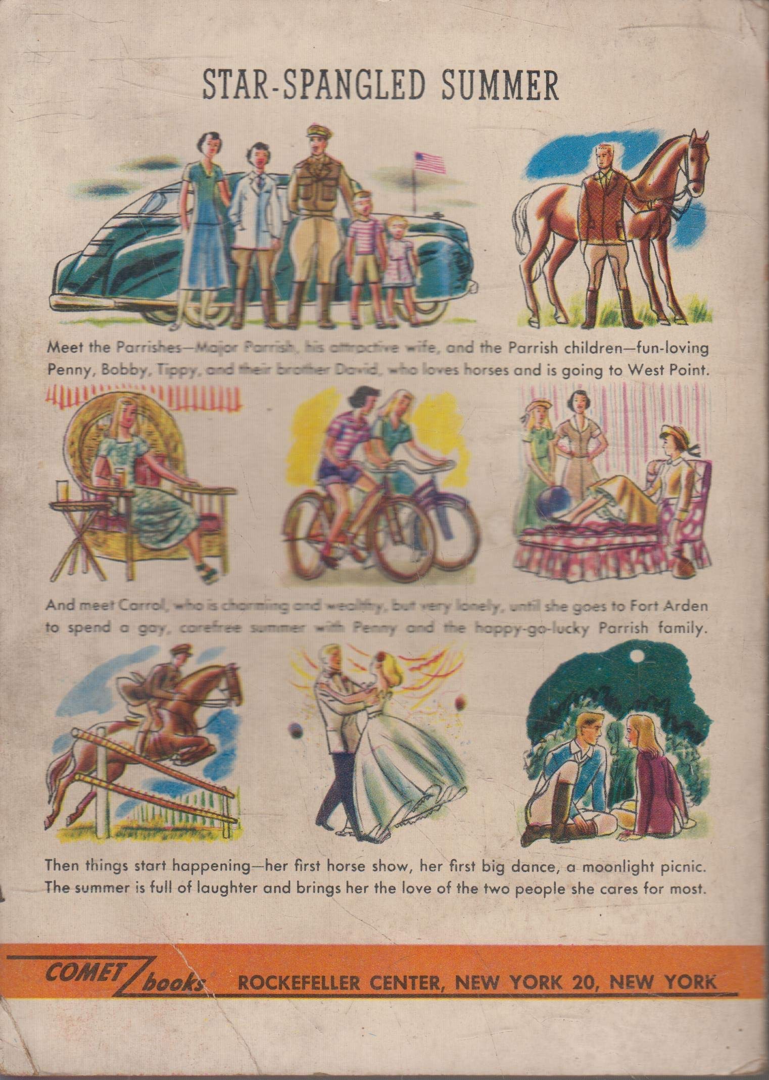 Star Spangled Summer; Comet Book No. 3 (three) by Janet Lambert | Goodreads