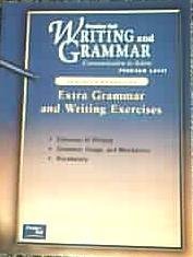 PRENTICE HALL WRITING & GRAMMAR EXTRA WRITING & GRAMMAR EXERCISES GRADE ...
