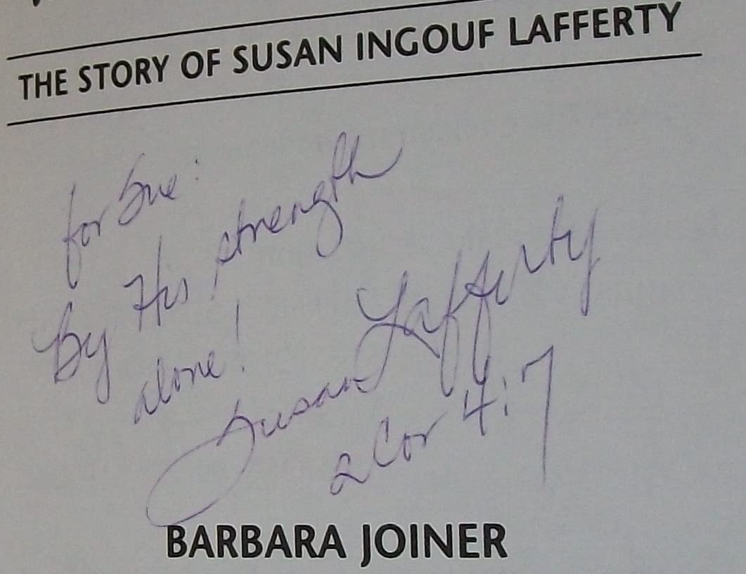 Not simply with words: The story of Susan Ingouf Lafferty by Barbara ...