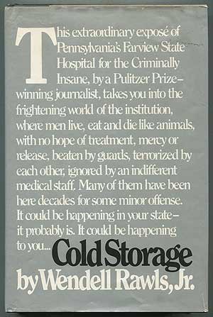Cold Storage Hardcover February 26, 1980 by Ronald Ribman | Goodreads
