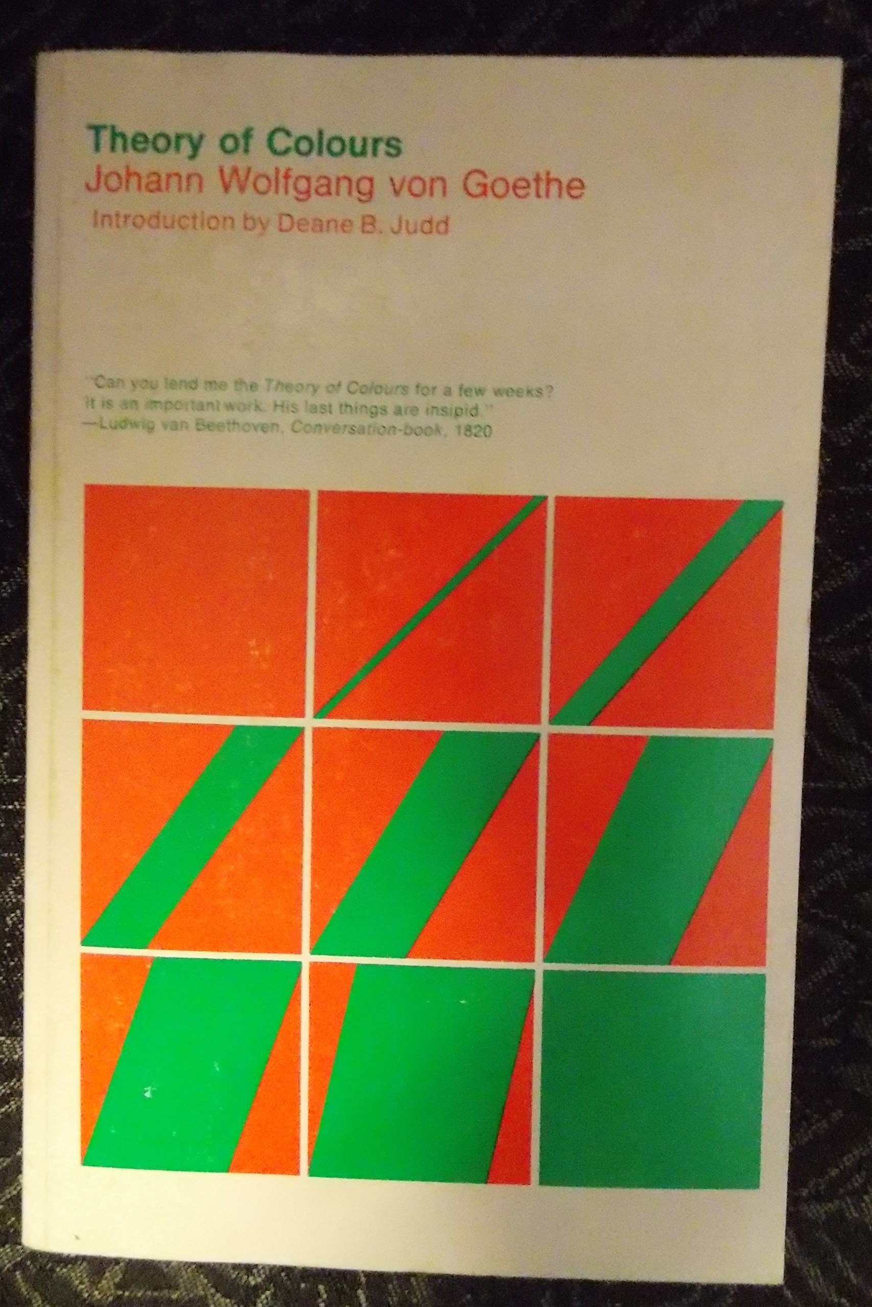 Theory of Colours by Johann Wolfgang von Goethe | Goodreads