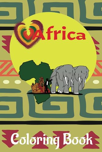 African Countries Coloring Page In 2020 Omalovnky