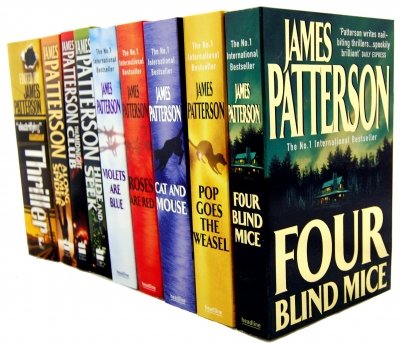 James Patterson Alex Cross Collection 9 Books Set Pack by James ...