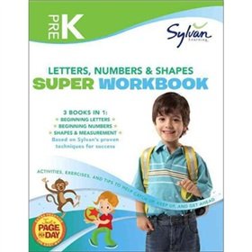 pre-k-letters-numbers-shapes-super-workbook-sylvan-super-workbooks by ...