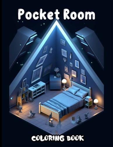 Pocket Room Coloring Book: A compilation of 50 coloring pages for kids ...