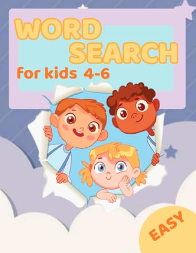 Word Search for 4-6 years old: word search to help children aged 4 to 6 ...