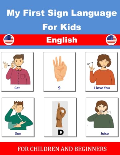 My First Sign language For kids: American Sign Language for kids and ...