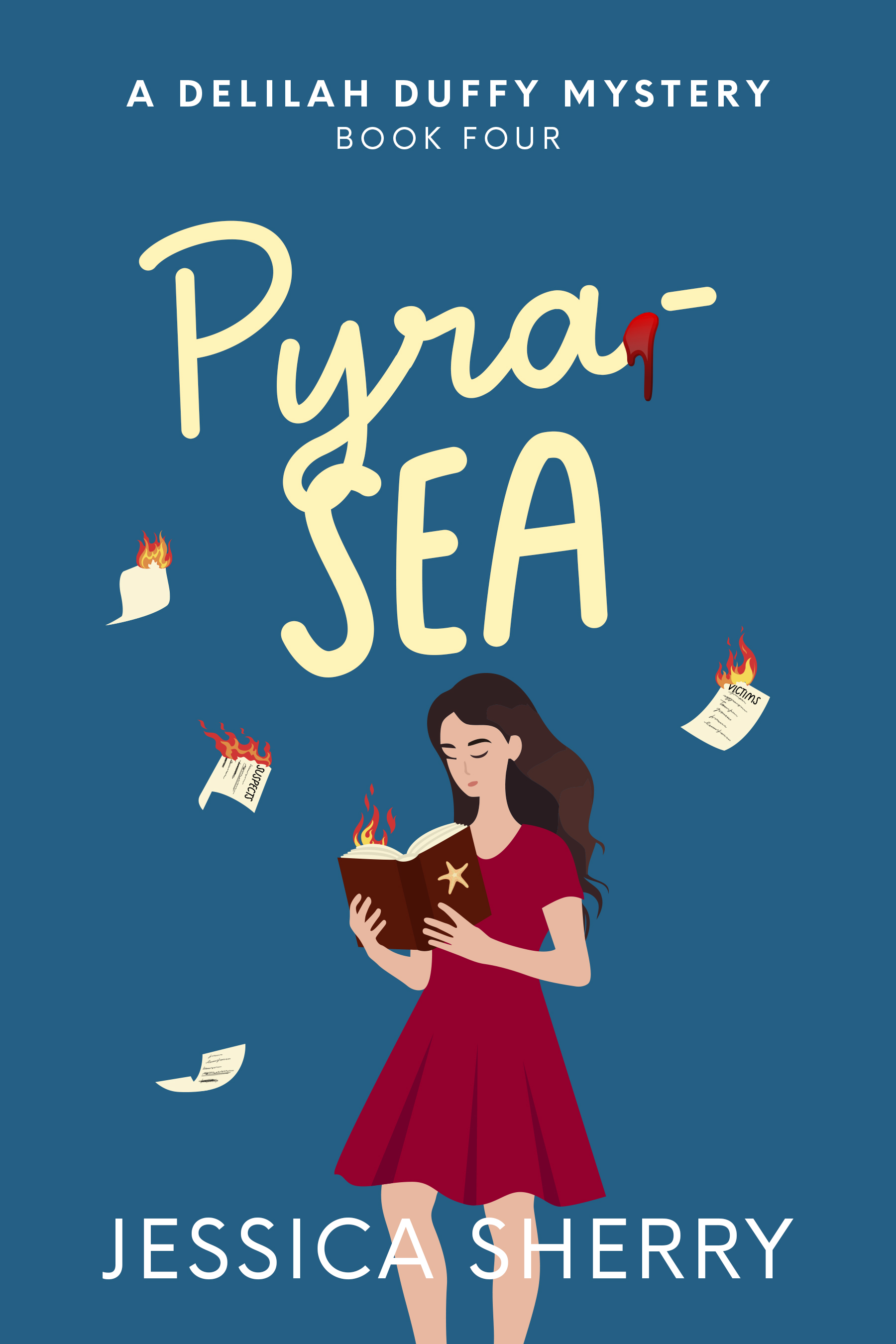 Pyra-Sea (A Delilah Duffy Mystery, #4) by Jessica Sherry | Goodreads