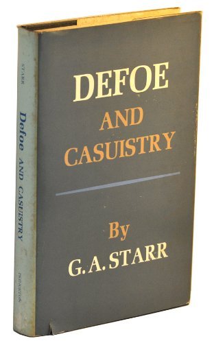Defoe and Casuistry by G.A. Starr | Goodreads