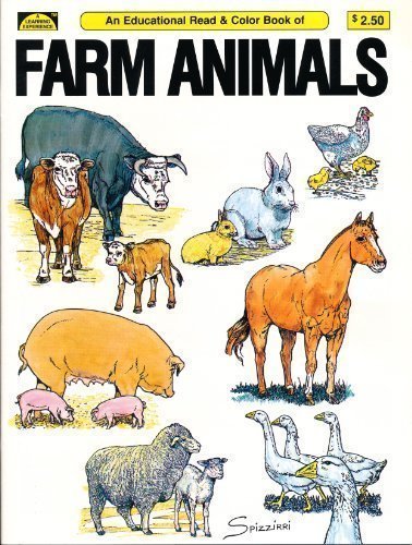 An Educational Coloring Book of Farm Animals by Peter M. Spizzirri ...