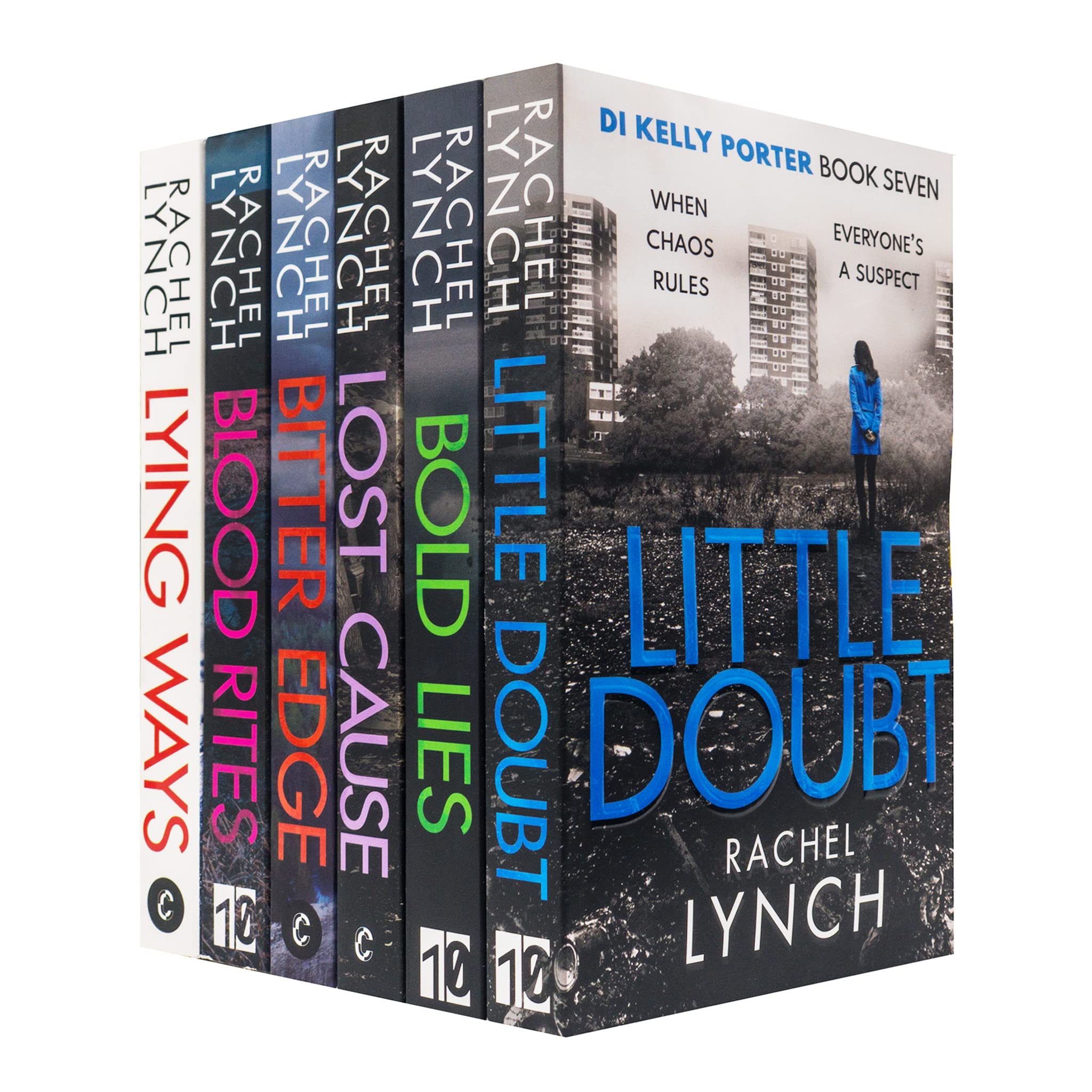 Rachel Lynch Series DI Kelly Porter 6 Books Collection Set by Rachel ...