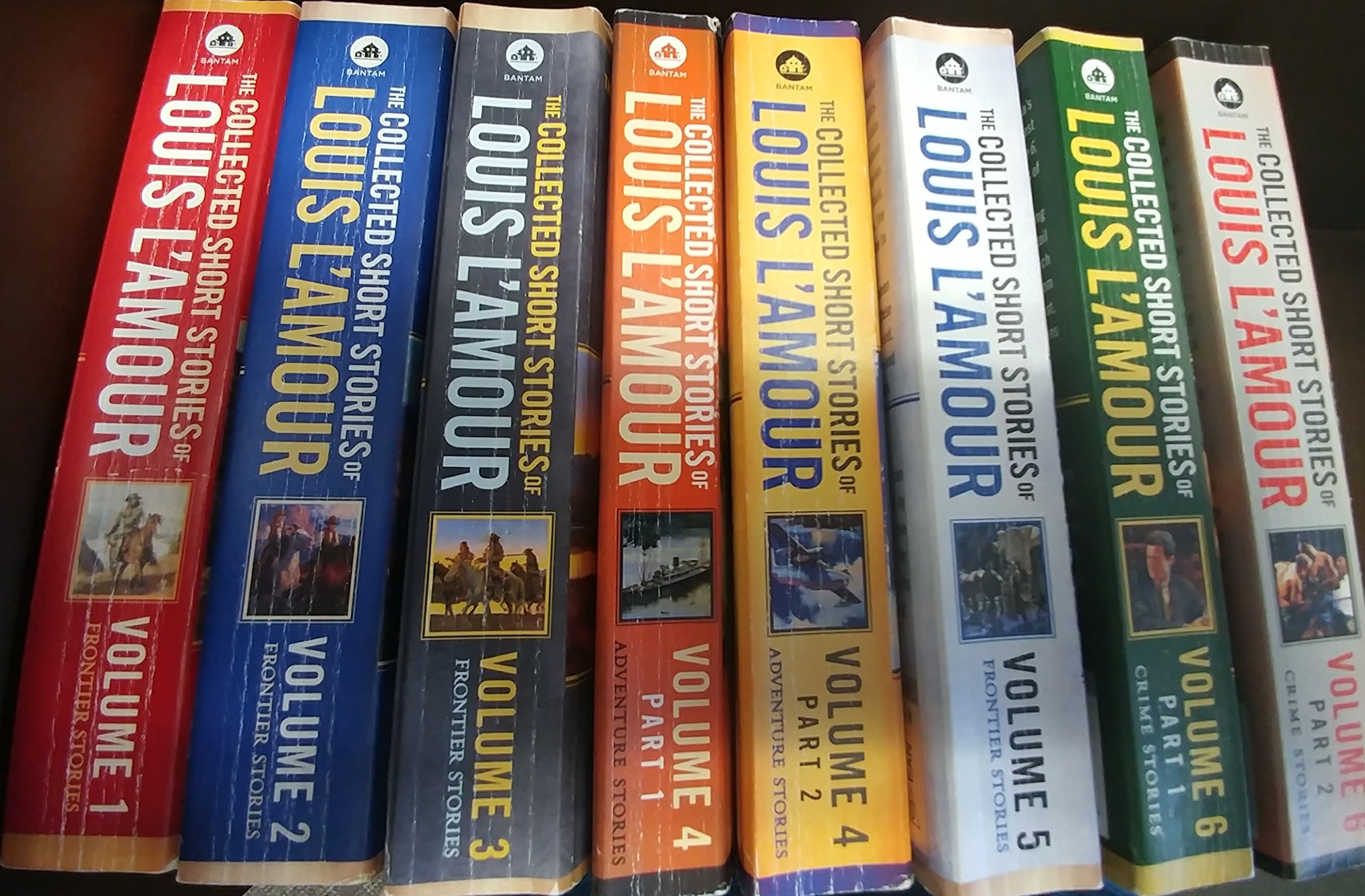 Louis L'Amour - The Collected Short Stories – 6 Volume Set : Volumes 1 ...