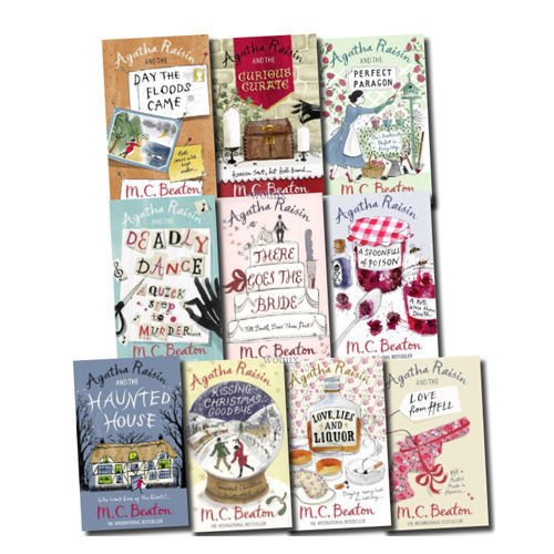 Agatha Raisin Series (11 to 20) M.C. Beaton Collection 10 Books Bundle ...