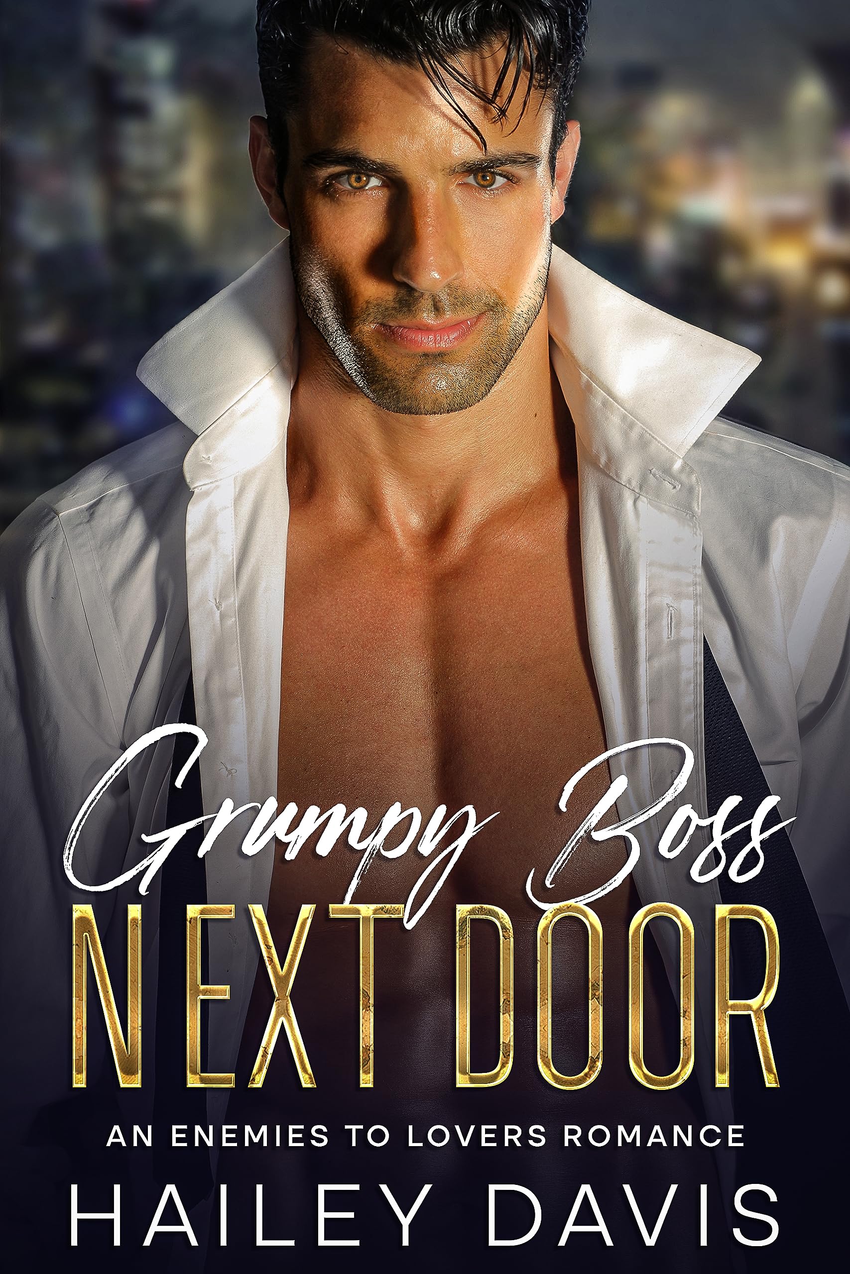 Grumpy Boss Next Door by Hailey Davis | Goodreads