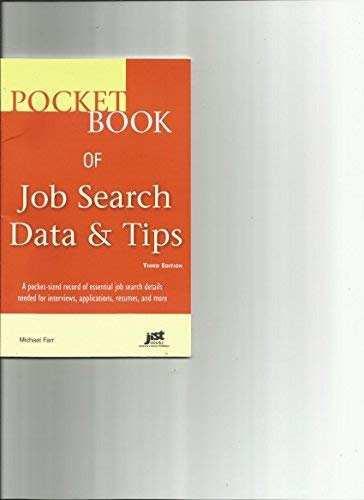 Pocket Book of Job Search Data & Tips by J. Michael Farr | Goodreads