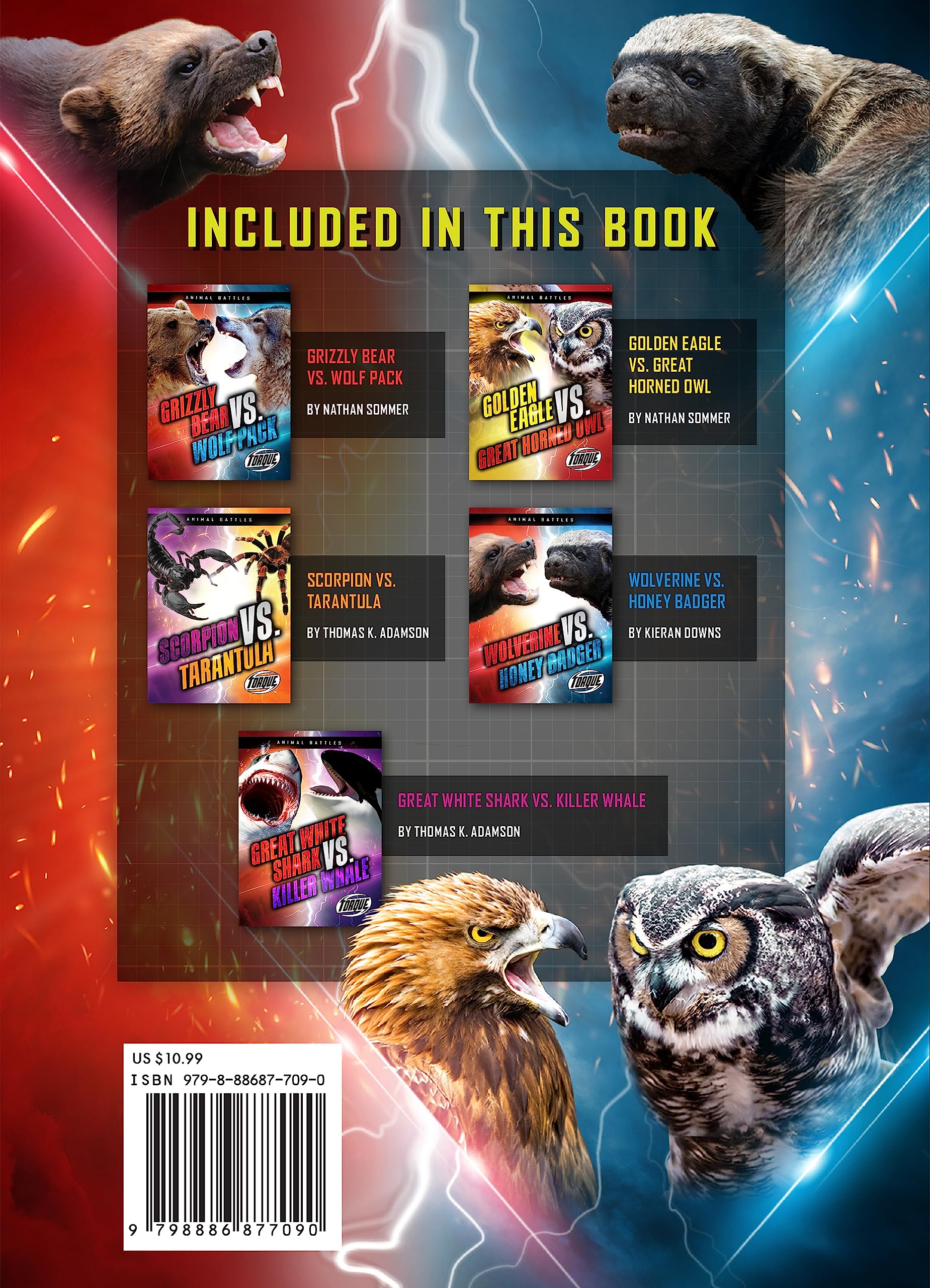 Bellwether Media - Animal Battles: 5 Books in 1 Battle Pack - Book ...