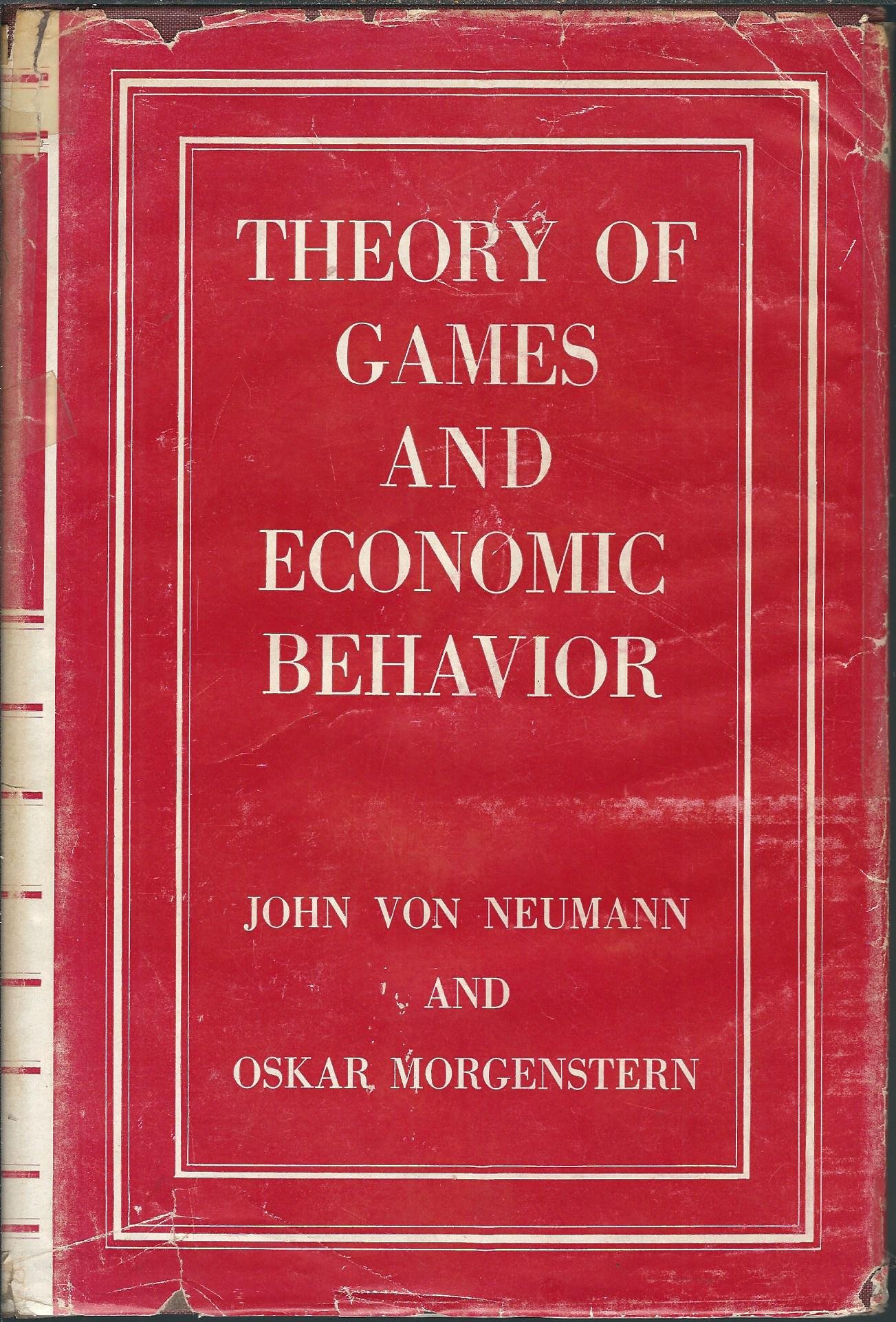 Theory of Games and Economic Behavior, Third Edition by John von ...