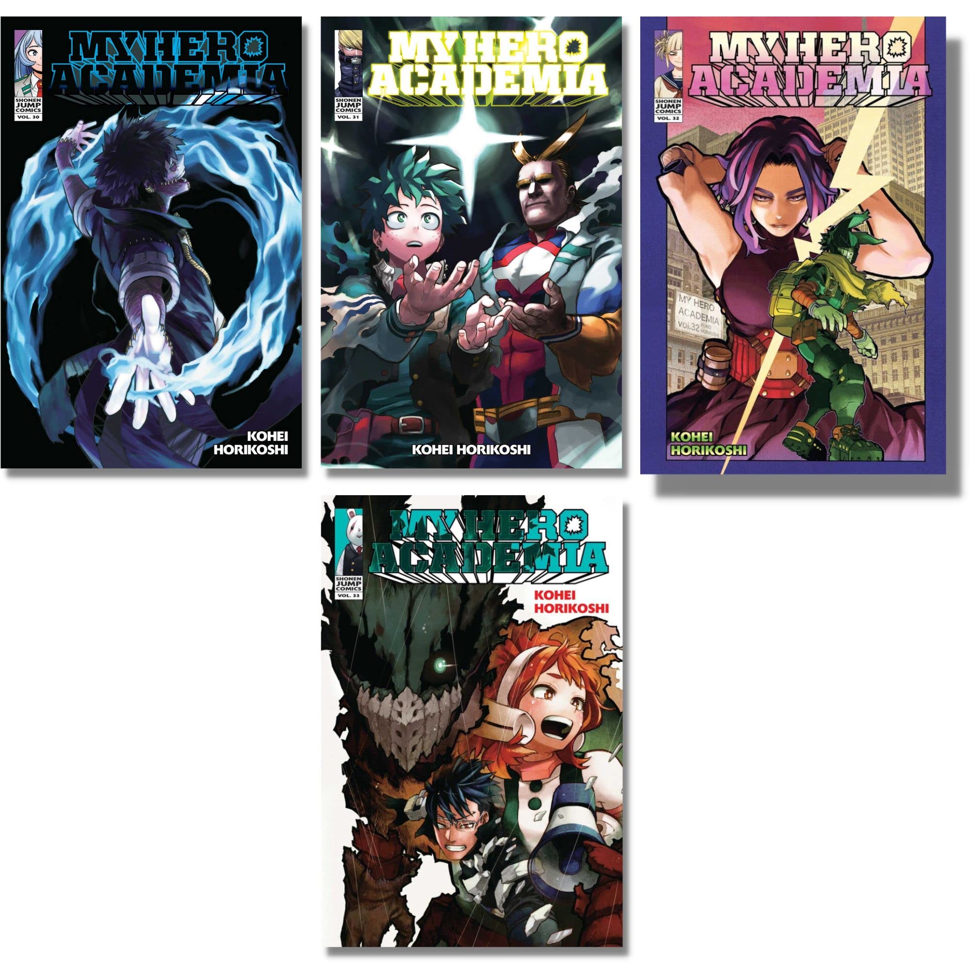 My Hero Academia Manga Volumes 1 - 36 Anime Book Collection Graphic ...