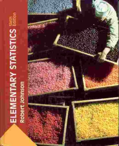 Elementary Statistics by Robert R. Johnson | Goodreads