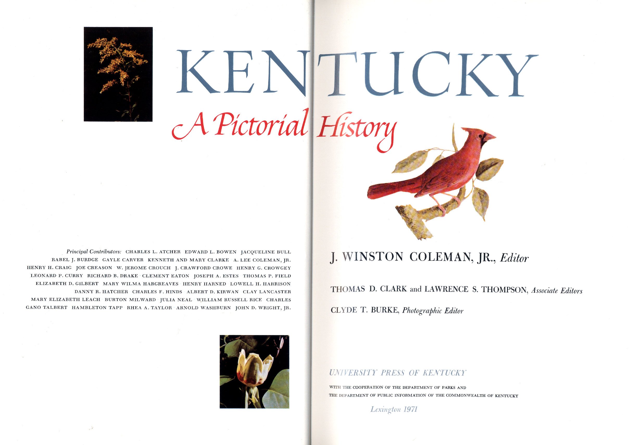 Kentucky; a pictorial history by J. Winston Coleman | Goodreads