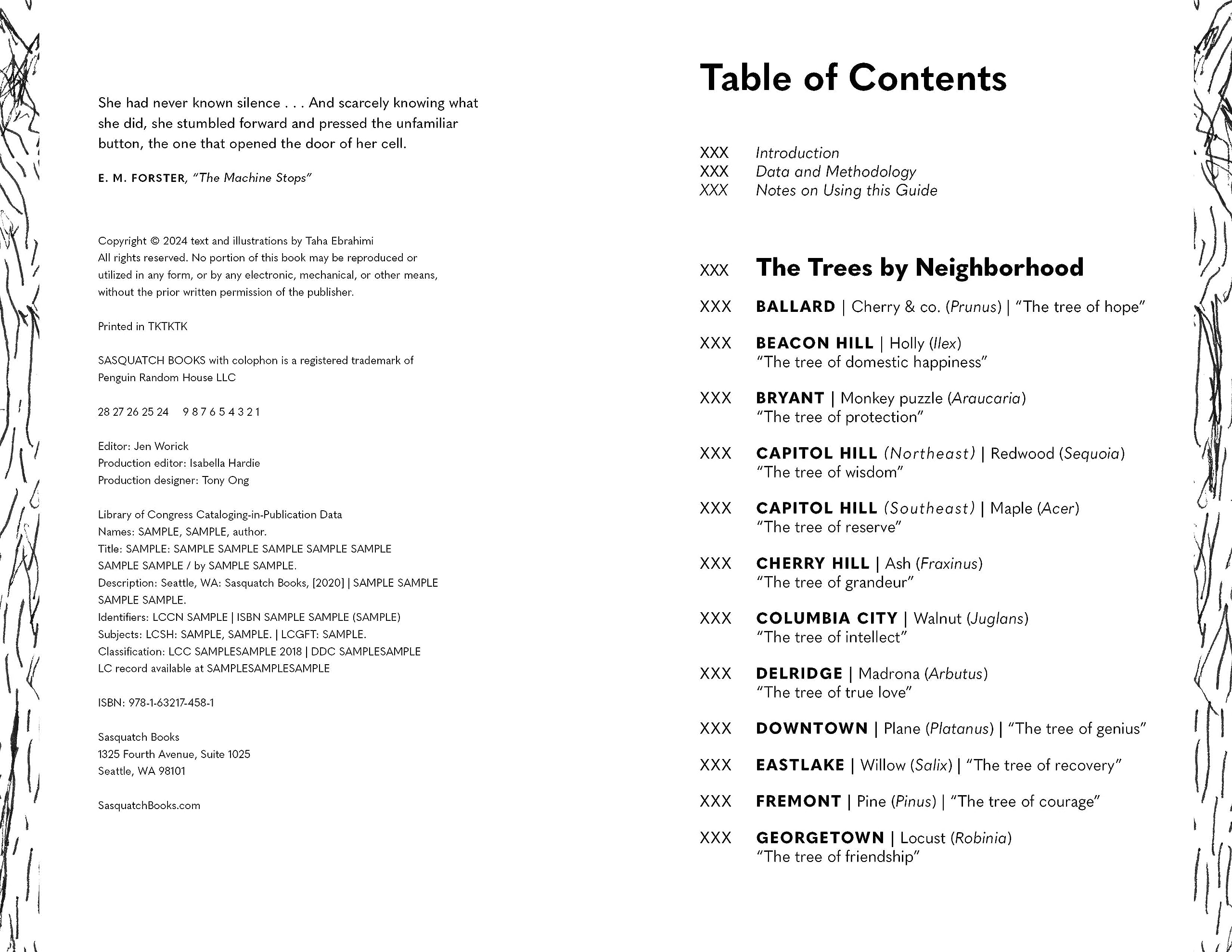 Street Trees of Seattle: An Illustrated Walking Guide by Taha Ebrahimi ...