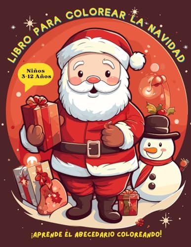 Libro para colorear la Navidad: Cuaderno con imágenes de gran calidad ...