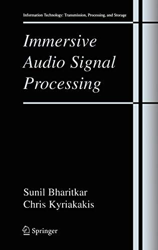 Immersive Audio Signal Processing (Information Technology: Transmission ...